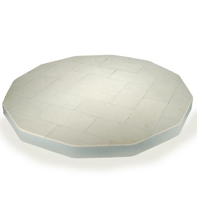 Bottom Firebrick Slab for 12-Sided Kilns with 3" Brick | Hot Kilns
