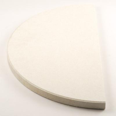 20" Half Round Ceramic Shelf | Hot Kilns